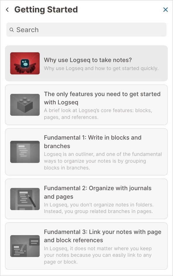 Logseq 0.9.14: Better Sidebars and Smart Merge for Sync